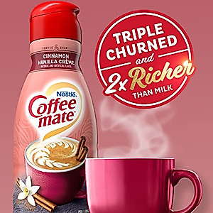 Nestle Coffee mate Cinnamon Vanilla Creme Liquid Coffee Creamer