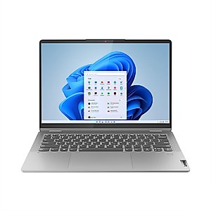 Lenovo IdeaPad Flex 5i - (2023) - Everyday Notebook - 2-in-1 Laptop Computer - Windows 11-14" WUXGA Touchscreen Display - 8GB Memory - 256GB Storage - Intel Core i5-1335U - Arctic Grey
