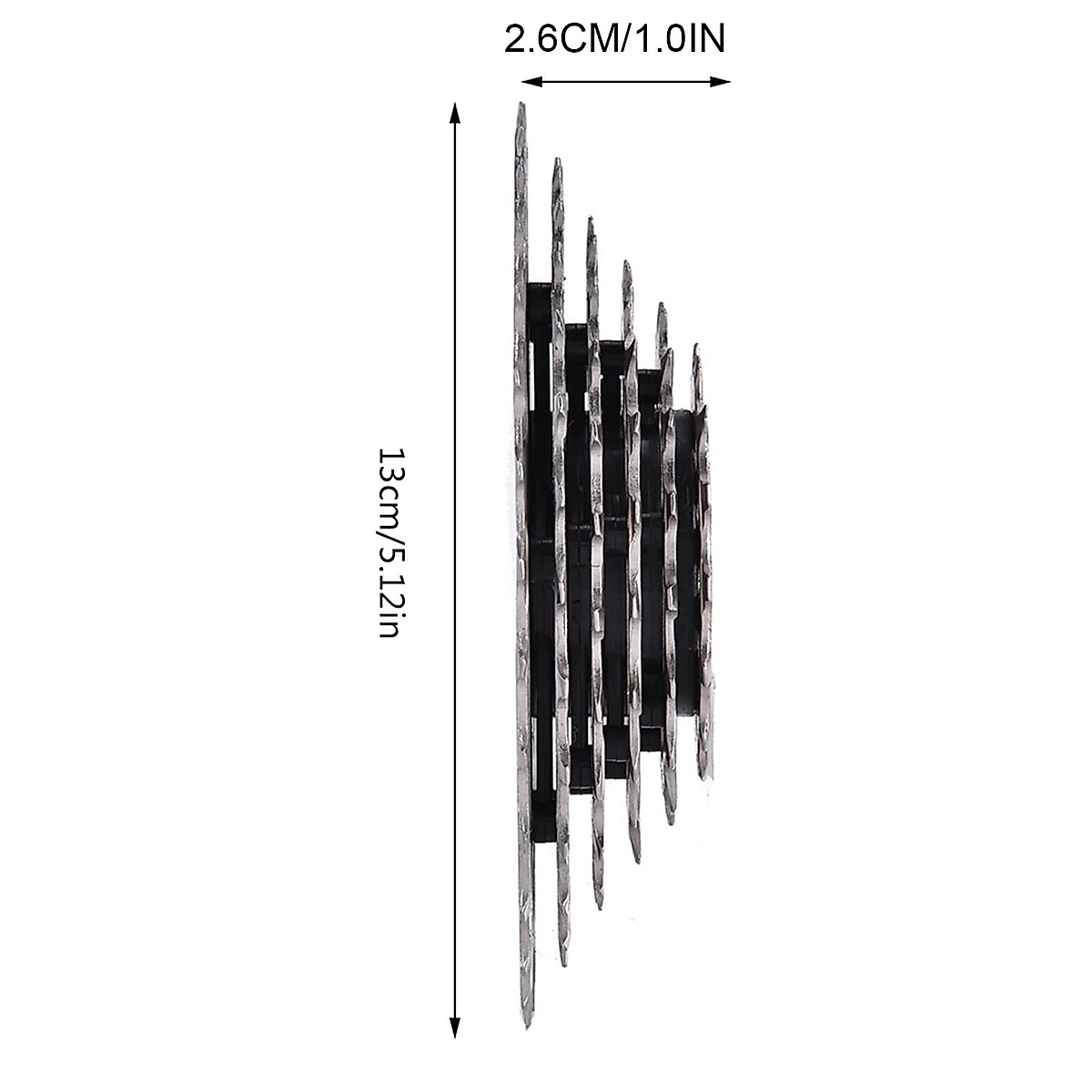 Bike Freewheel Set Steel 8 Speed 11 32T Cassette Replacement Accessory for Mountain Bikes