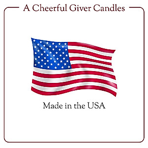 A Cheerful Giver - Almond Butter Pound Cake Mama Scented Glass Jar Candle (22oz) with Lid & True to Life Fragrance Made in USA