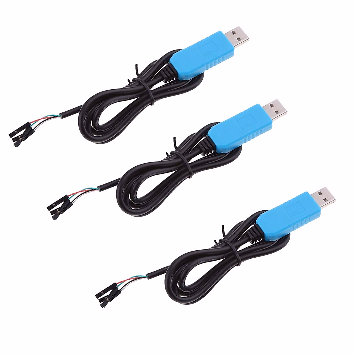 HiLetgo 3pcs PL2303TA USB to TTL COM RS232 Download Cable VISTA Win 8/10