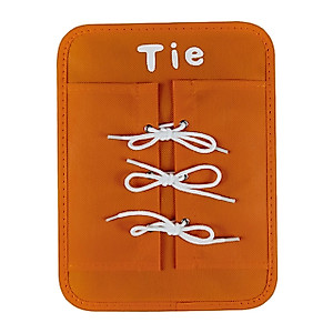 LST LISKTO Dress Learning Boards Preschool Early Educational to Basic Life Skills Dress Learning Boards Learn to Button,Buckle,Zip,Snap,Lace & Tie
