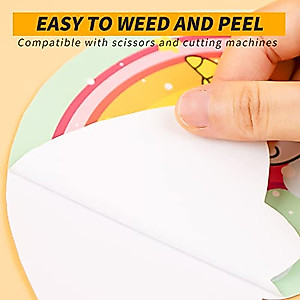 HTVRONT Heat Transfer Paper for Dark Fabric - 10 Sheets 8.5"x11" Printable Heat Transfer Vinyl for Inkjet Printer - Wash Durable Iron on Transfer Paper