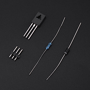 15KV High Voltage Arc Pulse Generator, 3.7V~4.2V Input 15KV Output High Voltage Pulse Igniter Coil Generator Module Disassembled Parts