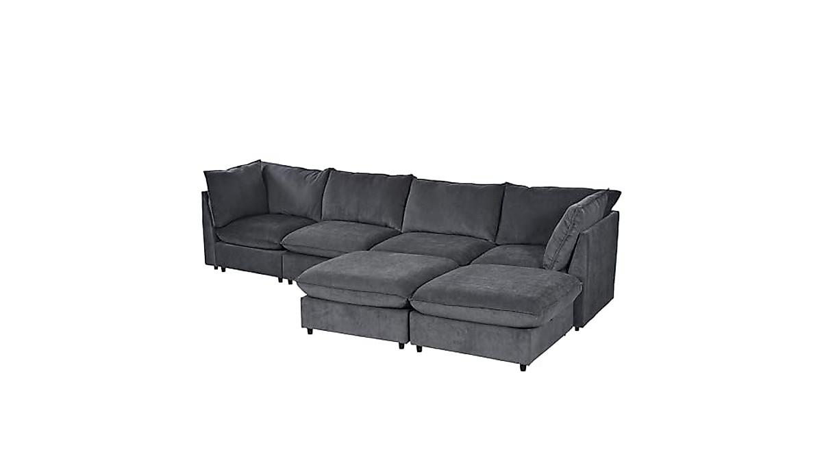 Oversized Modular Sectional Sofa Set,Extra Large U Shaped Convertible ...