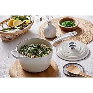 Le Creuset Enameled Cast Iron Signature Saucepan, 2.25 qt., Caribbean