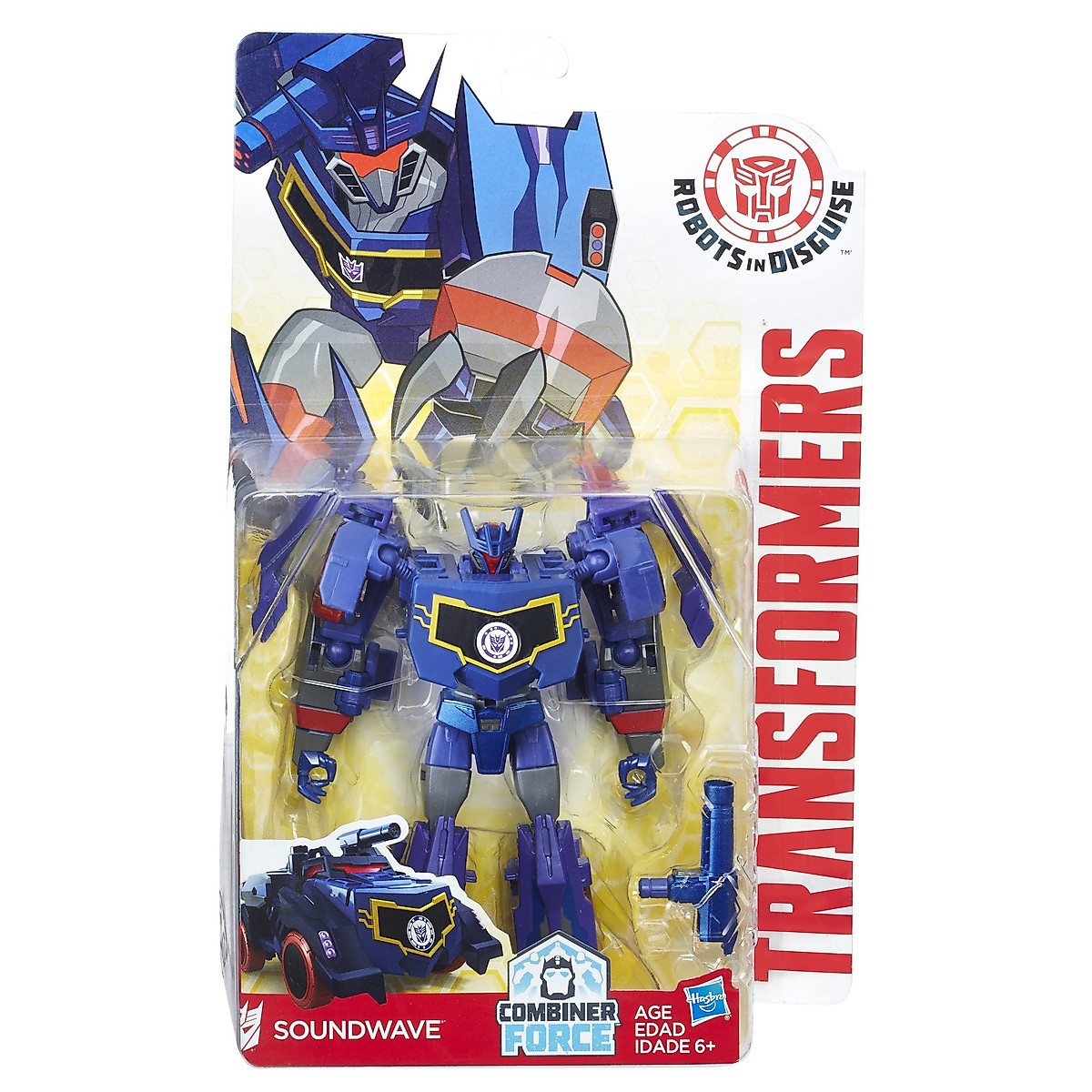 Transformers TRA RID Warrior Soundwave Action Figure