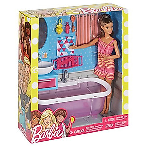 Barbie Bathroom & Doll