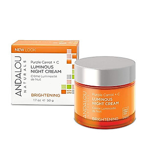 Andalou Naturals Night Crm Prpl Carrot+c