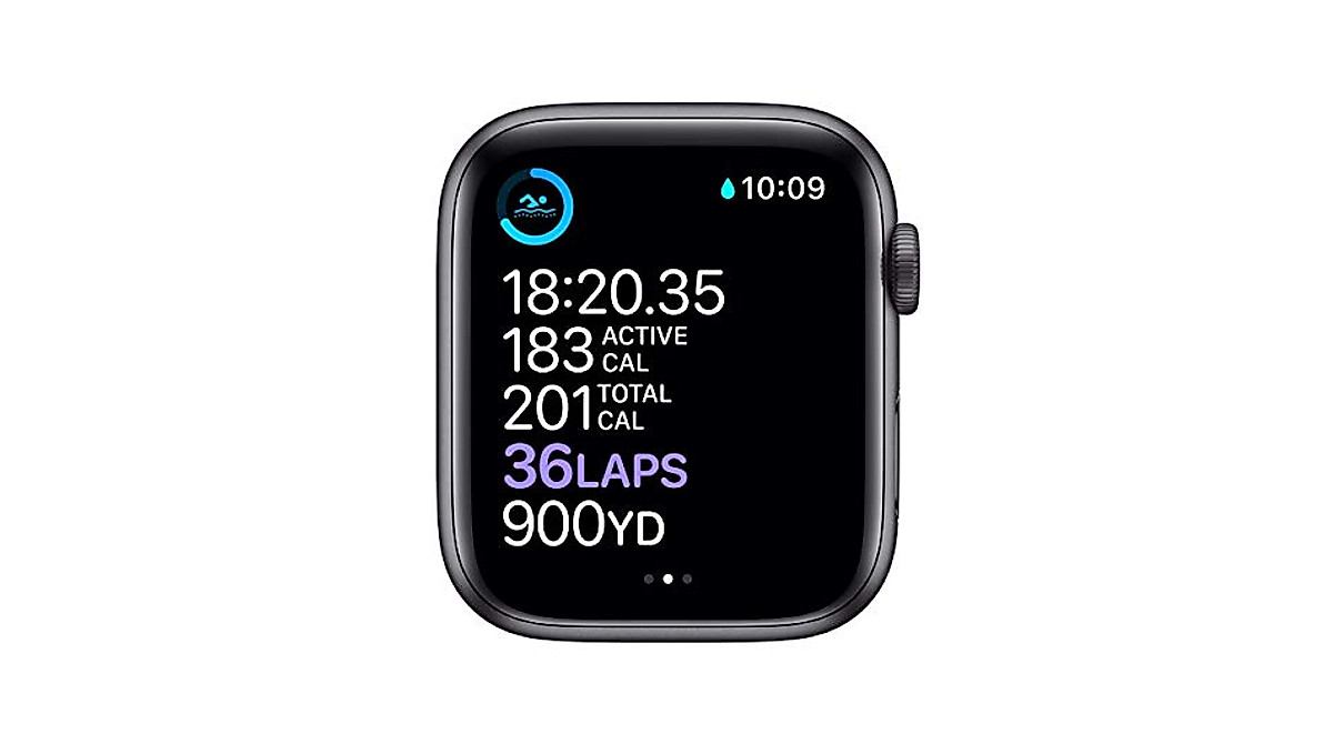 Apple Watch Series 6 GPS 44mm Space Gray Aluminum - Renewed