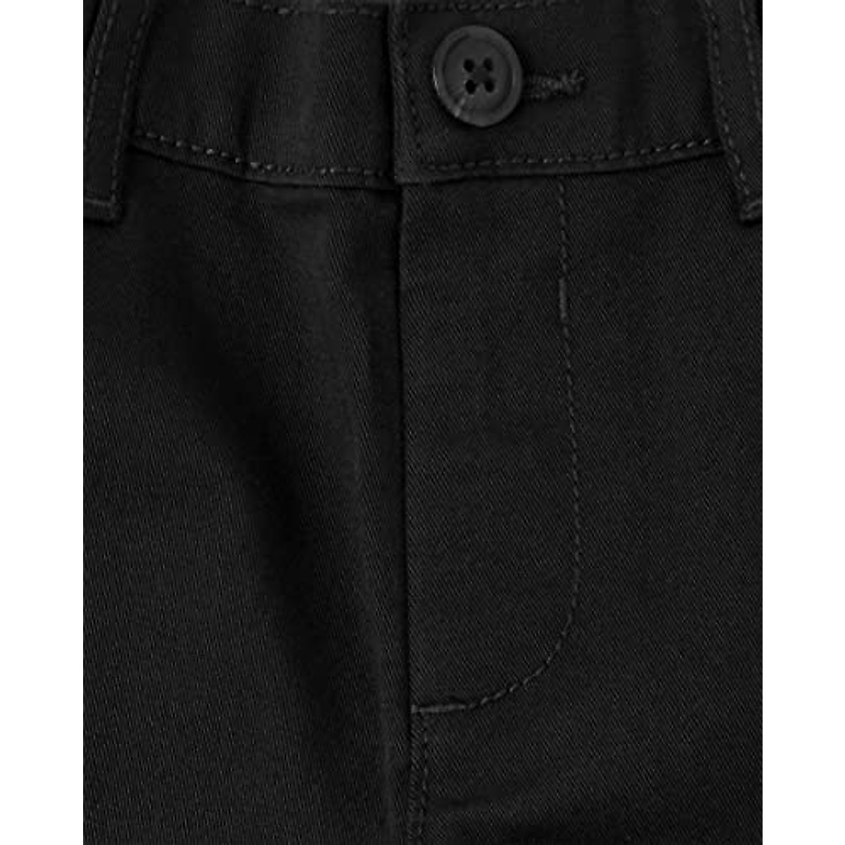 The Children's Place baby boys And Toddler Stretch Skinny Chino Pants Jeans, Black Single, 4T US