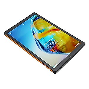 VINGVO 10 Inch Tablet, Support Fast Charging Night Reading Mode Calling Support 5MP Front 8MP Rear 100-240V Gaming Tablet 5G WiFi for Reading for Kids (US Plug)