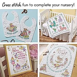 Bucilla 47900E My 1st Stitch Counted Cross Stitch Kit, 3", Dragon