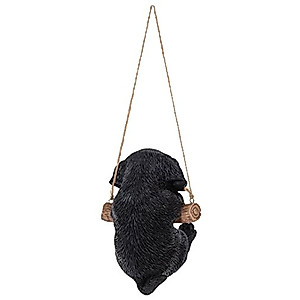 Hanging Black Lab Puppy