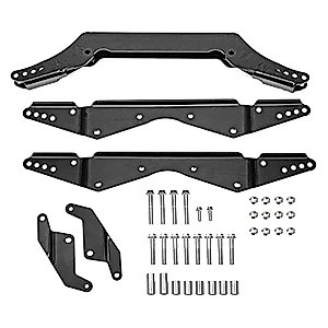 WSays UTV 2''-3'' Lift Kit Front Rear Suspension Full Lift Kit Asjustable Compatible with Polaris RZR S 800/4 800