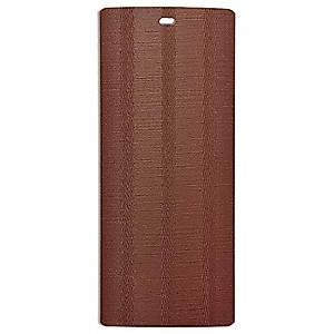 DALIX Barcelona Sangria Vertical Blind Texture Slats Sliding Door 82.5 Qty 5 Pack