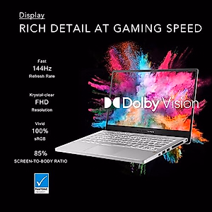 ASUS 2022 ROG Zephyrus G14 14/'' FHD 144Hz Gaming Laptop, AMD Ryzen 7-5800HS, 40GB RAM, 2TB PCIe SSD, Backlit Keyboard, NVIDIA GeForce RTX 3060 6G Graphics, Win 11 Pro, White, 32GB USB Card