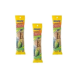 Vitakraft Crunch Sticks with Sesame and Banana Parakeet Treat 2.11 Ounce, Pack of 3