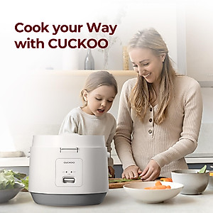 CUCKOO CR-1095 10-Cup (Uncooked) / 20-Cup (Cooked) Basic Rice Cooker and Warmer with Nonstick Inner Pot, Switch Press (White)