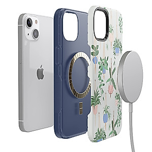 Casely iPhone 13 Floral Case | Compatible with MagSafe | Hanging Around | Potted Plants Case