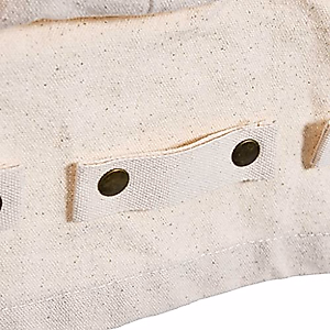 Household Essentials Short Canvas Craft and Garden Wall Organizer, Natural