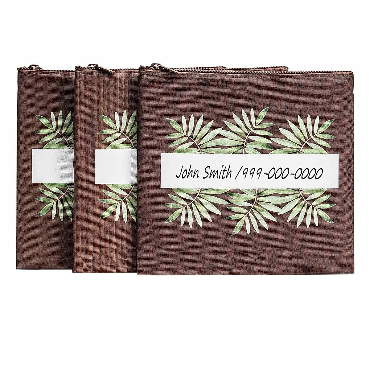 Insulated Sandwich Bags (Set of 3) Reusable Snack Bag to Keep your Snacks, Lunch, Medicine and Baby Food Cool or Warm (3 Designs - 8 x 8.5 inches)