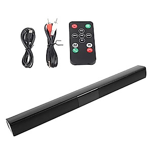 Kadimendium Stereo Surround Home Theater Wireless SoundBox Speaker Sound Bar with Remote Control