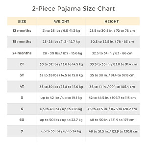 Burt's Bees Baby Baby Girls' Pajamas, Tee and Pant 2-Piece Pj Set, Watercolor Daylily, 12 Months