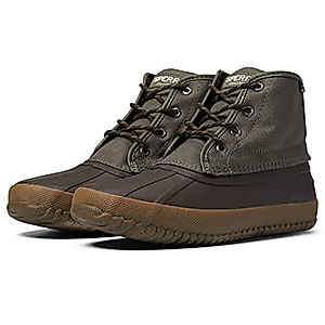 Sperry Men's, Breakwater Duck Boot Olive Brown 11 M