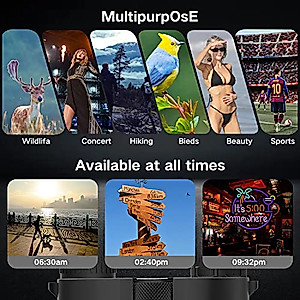 Compact Binoculars 15x25 for Adults and Kids, Waterproof Binocular with Low Light Vision, Easy Focus Binoculars for Bird Watching