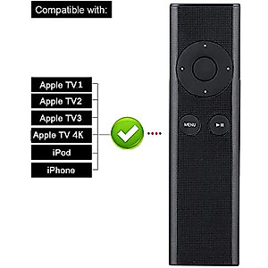 New Replaced Remote fit for apple 1 2 3 A1427 A1469 A1378 A1294 MD199LL/A MC572LL/A MC377LL/A MM4T2AM/A MM4T2ZM/A TV Macbook iPhone ipad ipod universal Dock Music System MC377LL