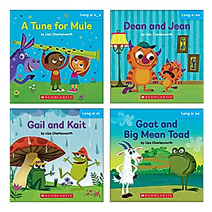 Laugh-A-Lot Phonics: Long Vowels (Parent Pack): 12 Engaging Books That Teach Key Decoding Skills to Help New Readers Soar