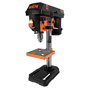 WEN 4208T 2.3-Amp 8-Inch 5-Speed Cast Iron Benchtop Drill Press,Black/Orange