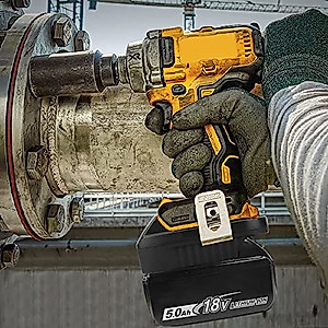 ZLWAWAOL MT20DL Battery Adapter Converter Compatible for Makita 18V Li-ion Battery Convert to Dewalt 20V DCB206 DCB204 DCB200 Li-ion Battery Compatible for Dewalt 20V Cordless Power Tools