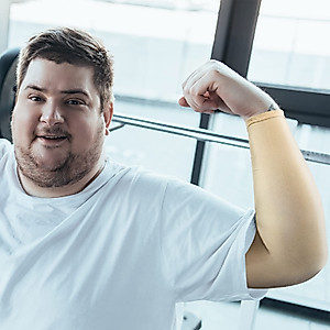 8 Pieces Plus Size Full Arm Sleeves UV Sun Tattoo Arm Sleeve Cooling Arm Compression Covers Tattoo Cover Up for Women Men (Beige)