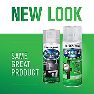 Rust-Oleum 214944 Specialty Reflective Spray, Clear, 10 Fl Oz