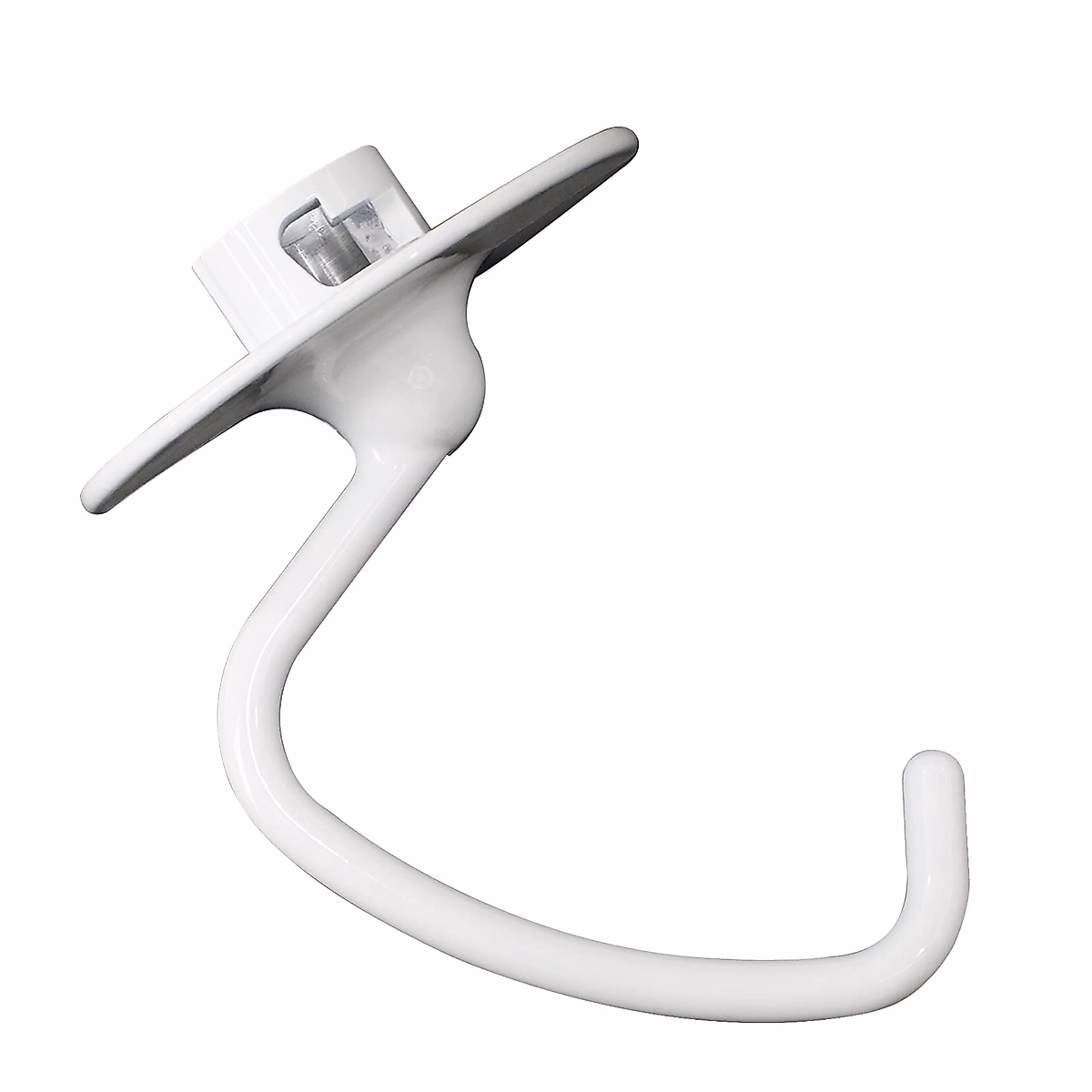 K45DH Dough Hook Replacement for KitchenAid Mixers - Compatible with K45, K45SS, KSM90, KSM110, KSM150 Tilt-Head Stand Mixers, 4.5-5 Quart Bowls - Coated C-Shaped Hook for Kneading Yeast Doughs