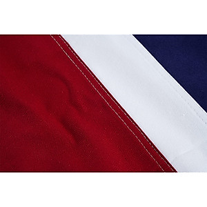 Homissor British Flag 3x5 Union Jack England Flags Embroidered Sewn Stripes United Kingdom UK Flag Heavy Duty Outdoor