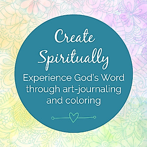 Tyndale NLT Inspire Bible (Large Print, Hardcover, Tranquil Blue): Journaling and Coloring Bible – Over 400 Scripture Illustrations to Color, Creative Bible Journal That Inspires a Connection with God