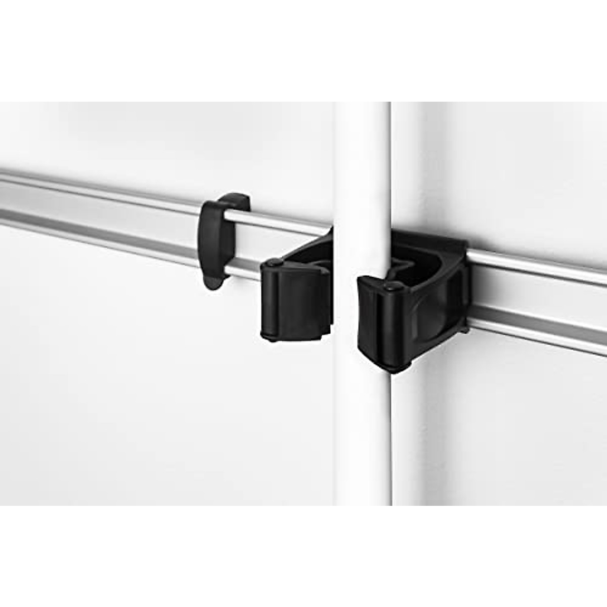 Toolflex One One Size Fits All Holder Accessory One Rail or Wall Adapter (2-Pack) - Black