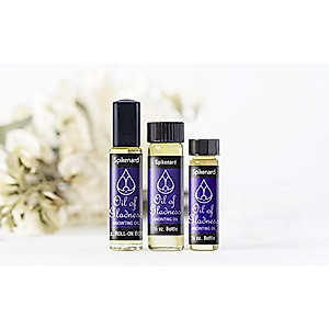 Oil of Gladness Spikenard Anointing Oil - Oil for Daily Prayer, Ceremonies and Blessings 1/4 oz