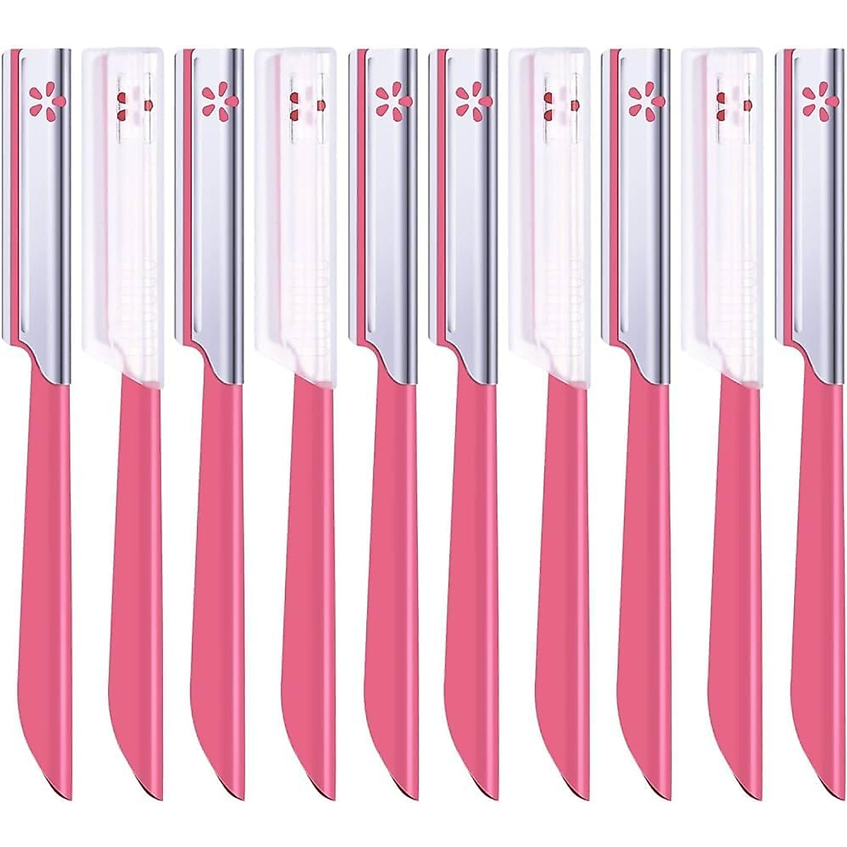 Japanese KAI Razor for Women's Face Eyebrow Shaving Care Beauty-M from Japan　10 Razors inclued