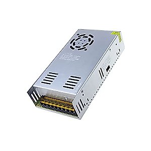 MTYTOT 12V 30A DC Universal Regulated Switching Power Supply 110-240 Volt AC to DC 360w Transformer Adapter Driver for 3D Printer, CCTV, Radio, LED Strip Lights,Computer Project