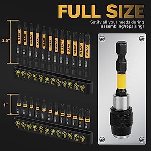 Tamper Proof Torx Bit Set: 25 Pieces T4-T40 Torx Bits Set | Torx Security Bit Set | Security Torx Bit Set | Star Bits Set | 1/4 Hex Torx Screwdriver Bit Sets