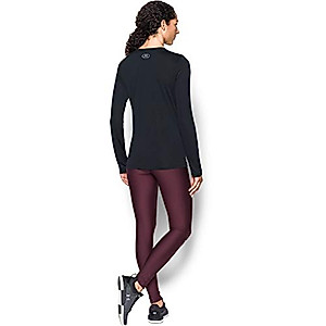 Under Armour Women's UA Tech Crew Long Sleeve SM Black