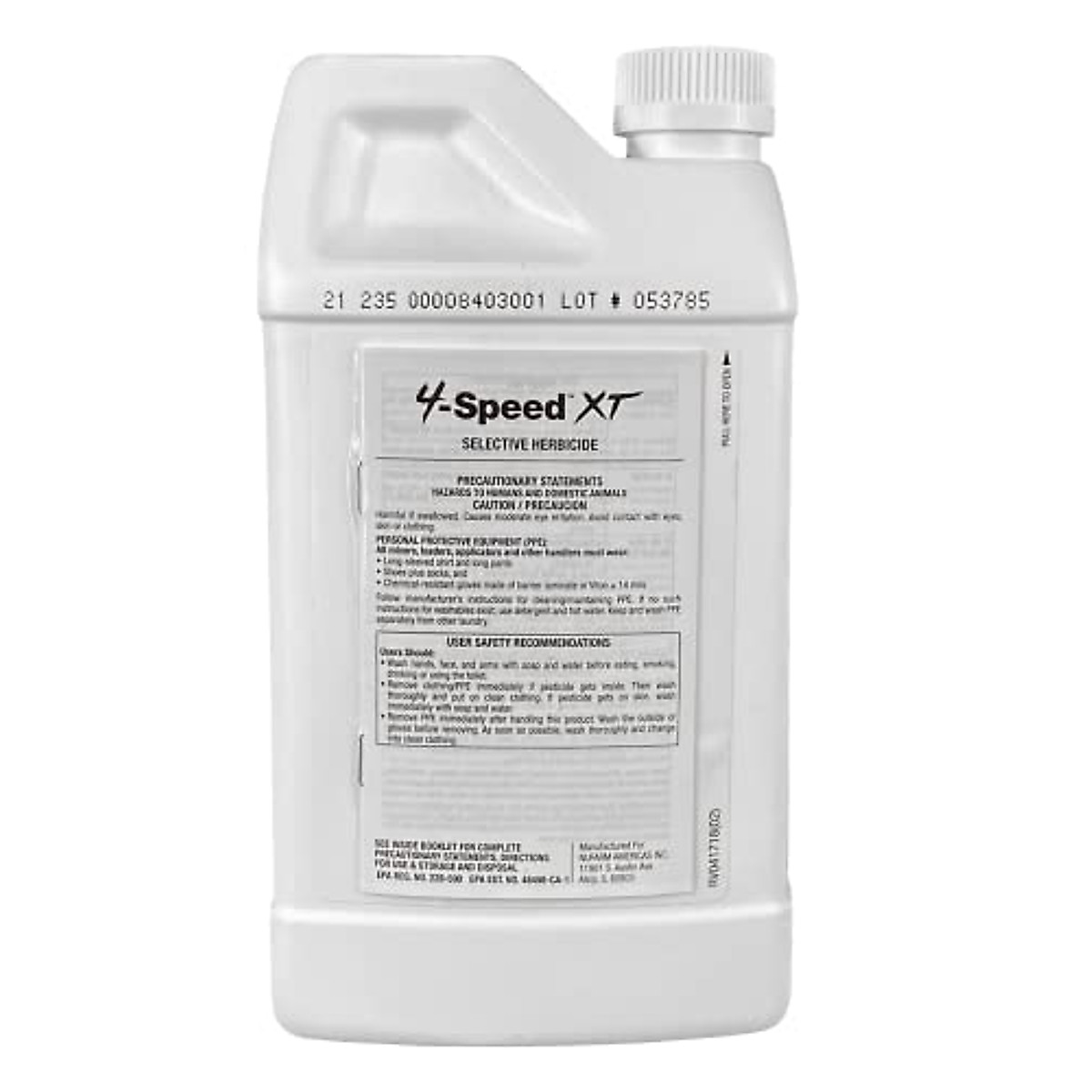 Nufarm 4-Speed XT Herbicide, Superior Broadleaf Weed Control, 32 oz