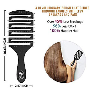 Wet Brush Wetbrush flex dry paddle black