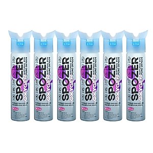 SPOZER Oxygen Cylinder 95% Pure Oxygen 10 Liter Portable Can, Portable Oxygen, Ideal for High Altitude & Reduce Recovery Time, 6 Oxygen Tanks