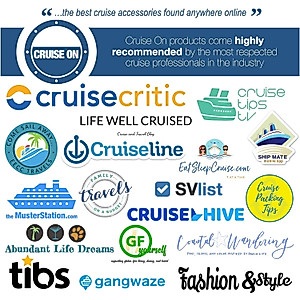 Cruise Lanyard Must Have Accessories for Ship Cards [4 Pack] Cruise Lanyards with ID Holder, Key Card Detachable Badge & Waterproof Ship Card Holders