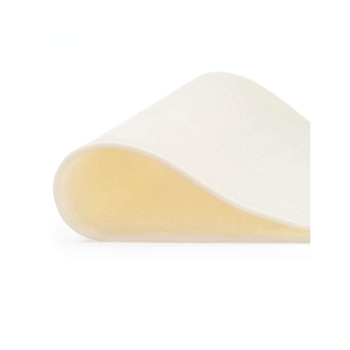 The Felt Store F-5 Industrial Felt – 72 Inch Wide x 3 Foot Long x 1/8 Inch Thick – SAE Pressed Felt for Automotive, Machinery Components - Adhesive